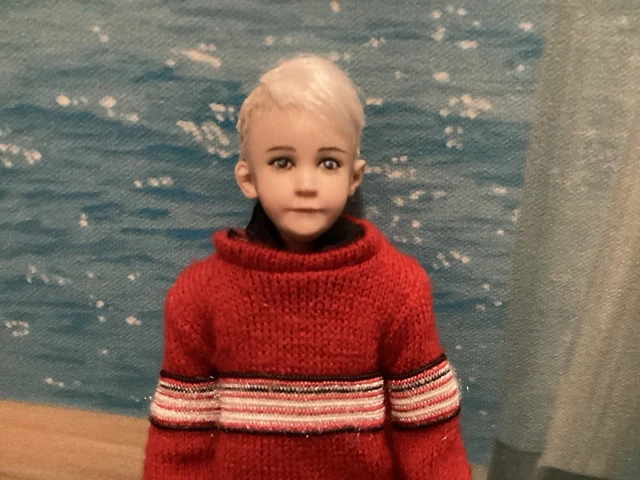 1/6 OOAK REPAINT Skipper Barbie Doll -Cute Teen Boy- Headsculpted+body ...