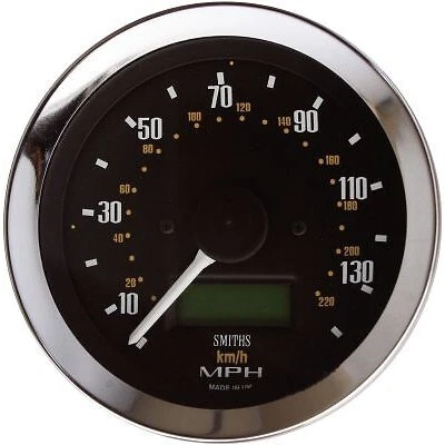 SMITHS CLASSIC SPEEDOMETER Electronic Programmable 0-140 MPH / 0-220 ...