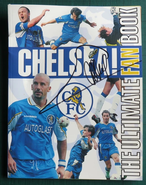 RARE GEORGE WEAH Signed Chelsea The Ultimate Fan Book Football Legend ...