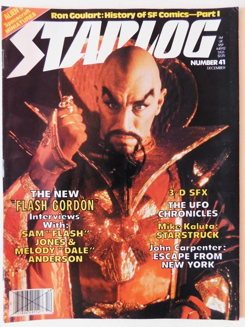 STARLOG MAGAZINE N° 41 Flash Gordon Carpenter EUR 15,00 - PicClick FR
