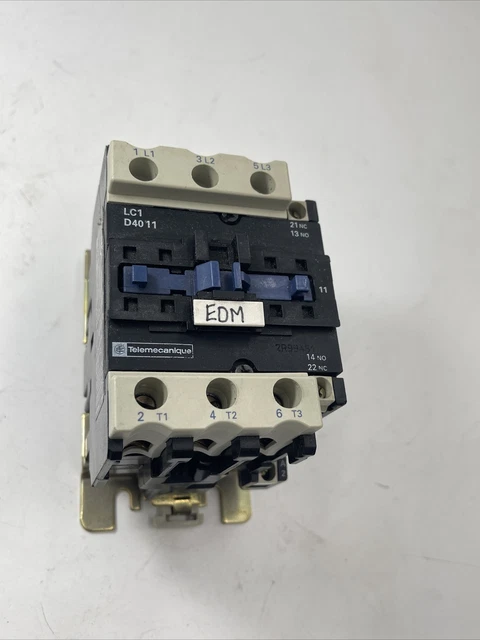 TELEMECANIQUE/SCHNEIDER LC1D4011 CONTACTOR 110v COIL 60AMP £24.00 ...