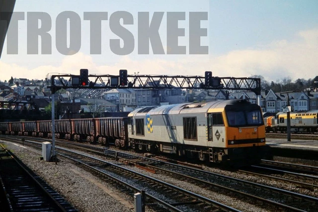 35MM SLIDE BR British Rail Diesel loco Class 60 60093 1994 Newport ...