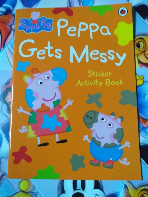 PEPA PIG: PEPPA'S Gets Messy Sticker Activity Book £4.25 - PicClick UK