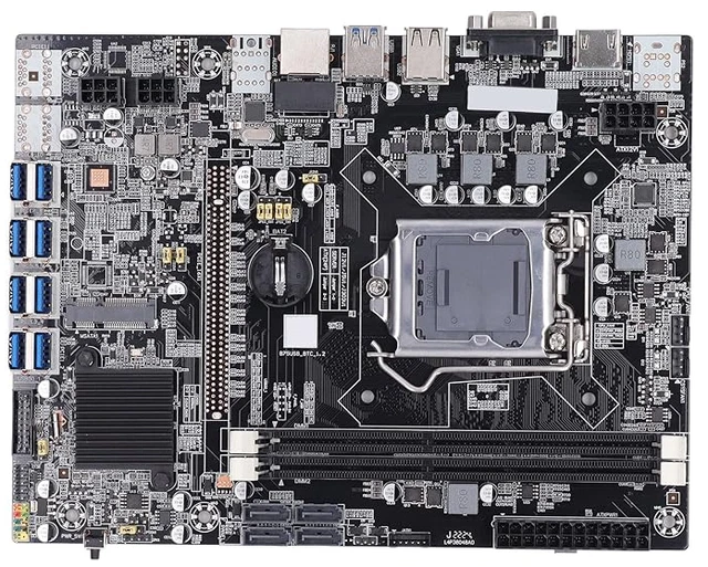 MINING USB 3.0 8 GPU Support Mining Motherboard ++ model ...