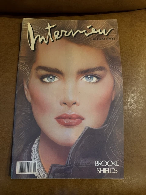 ANDY WARHOL INTERVIEW Magazine Brook Shields August 1983 £48.83 ...