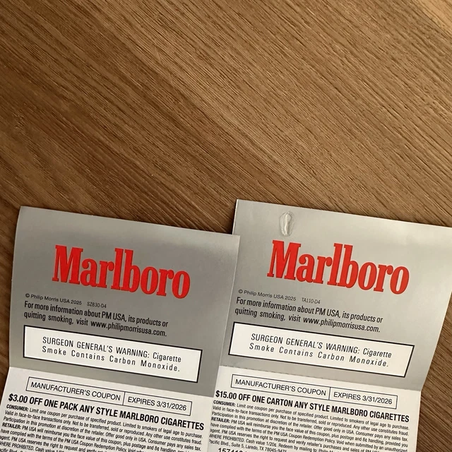 MARLBORO DISCOUNT SAVINGS $60 Exp 3/31/2026 £17.85 - PicClick UK