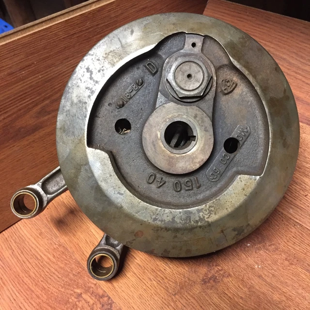 HARLEY-DAVIDSON BARN FIND Panhead Modified HOT ROD Flywheels 58-64 74CI ...