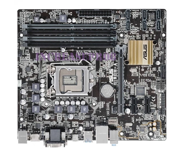 ASUS B150M-A MOTHERBOARD Socket LGA 1151 Intel B150 DDR4 DIMM Micro ATX ...