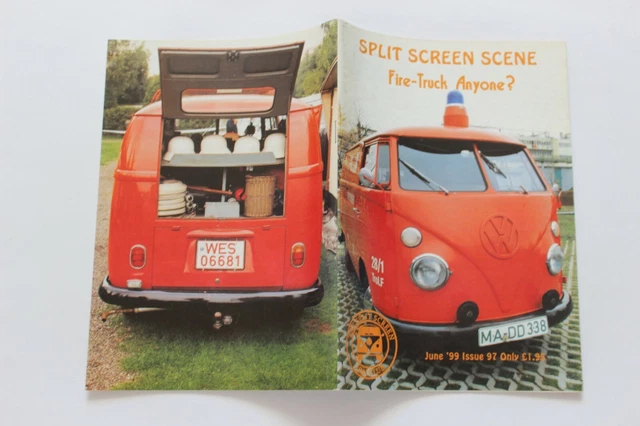 VW BUS T1 Bus Bulli - Split Screen SSVC Club - UK engl. Fan Magazin ...