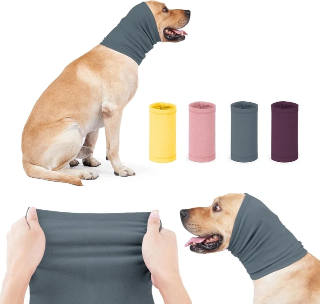 CALMING DOG EARS Cover, Noise Protection Muffs, Anxiety Relief Hood ...