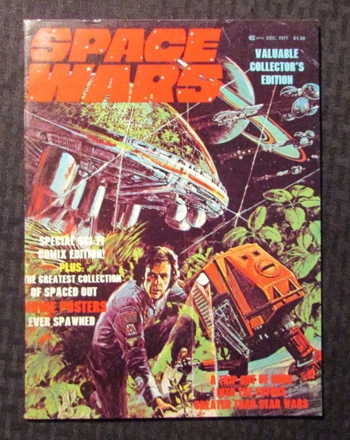MAGAZINE SPACE WARS #2 FN 6.0 Star Trek - Logan's Run 1977 EUR 10,86 ...