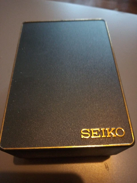 VINTAGE SEIKO SQ 100 Gents Watch Original Box And Papers £55.00 ...
