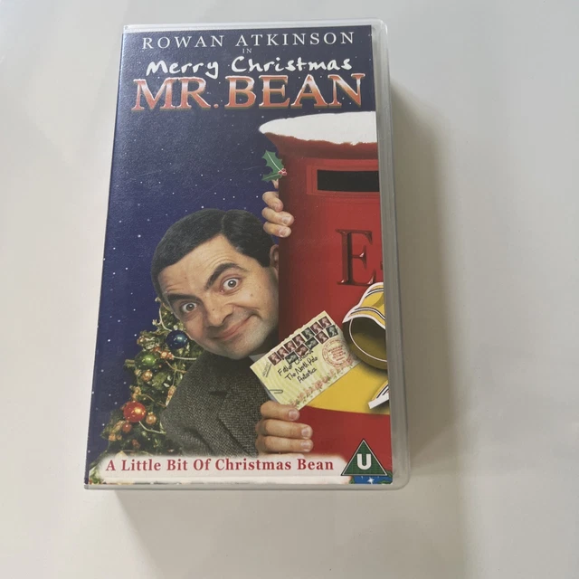 MERRY CHRISTMAS MR.BEAN - Rowan Atkinson - PAL VHS Video Tape £8.50 - PicClick UK