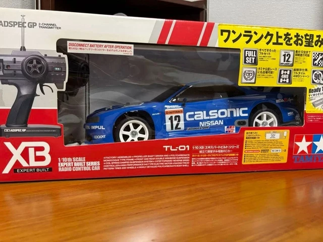 TAMIYA XB CALSONIC Skyline GT-R R34 1999 1/10 RC Touring Car Japan Rare ...