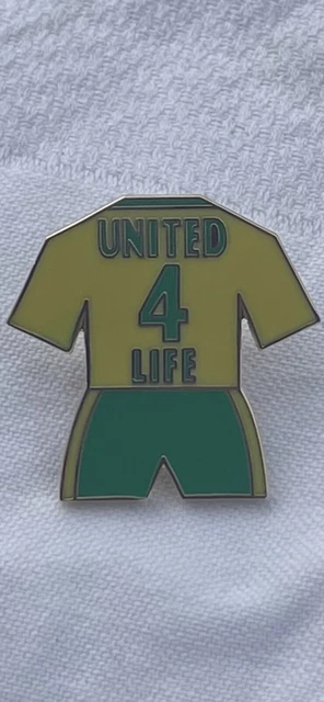 UNITED 4 LIFE Manchester Newton Heath Luhg Green & Gold Football Kit ...