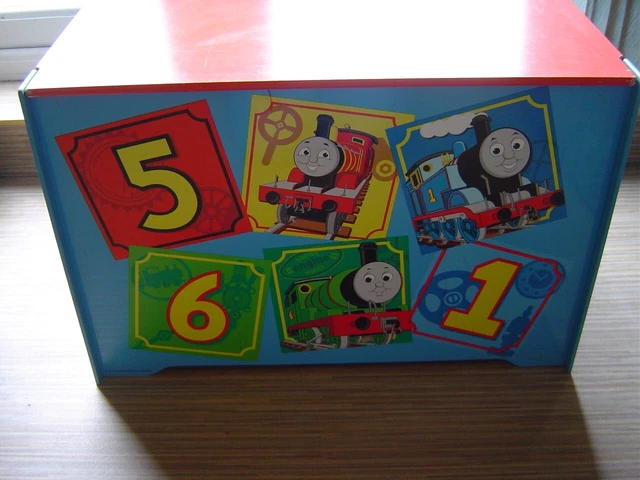 THOMAS THE TANK Engine, Wooden Toy Box (60x40x40cm) - Reasonable ...