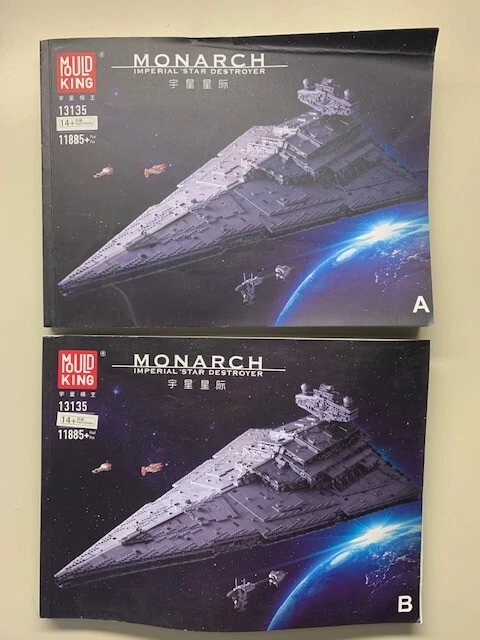 MOULD KING 13135 MOC-23556 Imperial Star Destroyer Monarch Star Wars ...