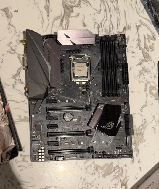 ASUS ROG STRIX Z270E GAMING LGA 1151 + INTEL CORE i7 7700 3.60 GHZ ...