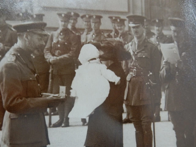 VC WINNERS WIDOW WW1 PRESS PORTRAIT George Jarratt STOCKWELL ROYAL ...