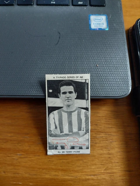 1967 TYPHOO INTERNATIONAL Football Stars #20. Terry Paine. Southampton ... 1967 TYPHOO INTERNATIONAL Football Stars #20. Terry Paine. Southampton ...