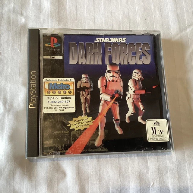SONY PLAYSTATION / PS1 Star Wars Dark Forces Game - No Manual (I3) W ...