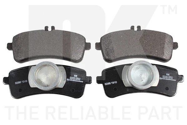 BRAKE PADS SET fits MERCEDES S63 AMG 4.0 Rear 2017 on NK 0004203700 ...