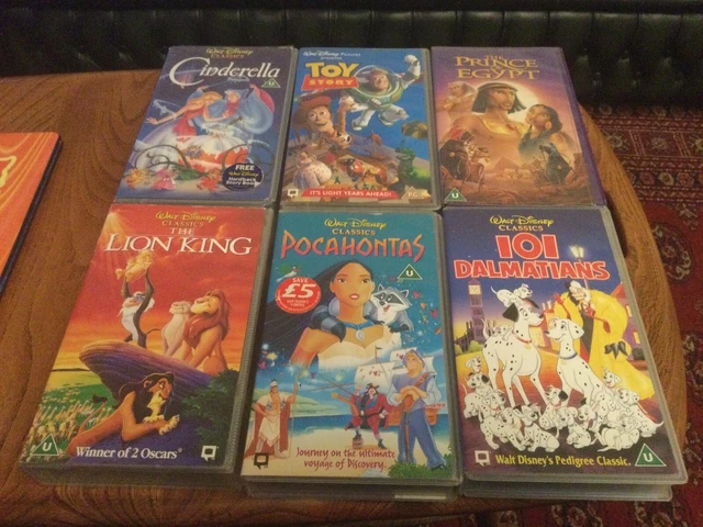 WALT DISNEY VHS bundle £4.00 - PicClick UK