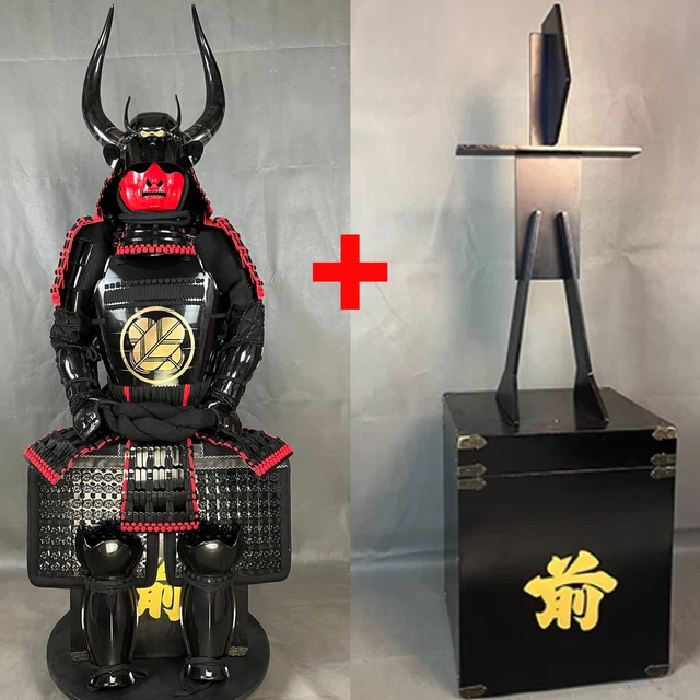 WEARABLE LIFE-SIZE JAPANESE Samurai Armor Yoroi Handmade Iron + Wood ...