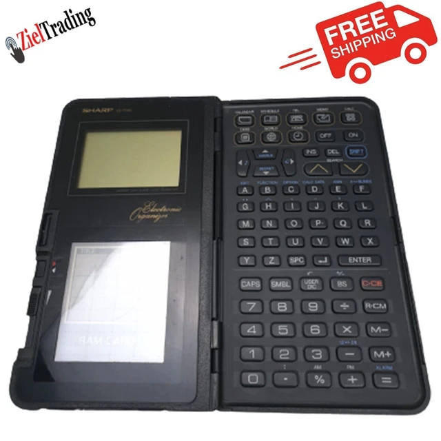 SHARP IQ-7000 ELECTRONIC Organizer, 32 KB EUR 26,94 - PicClick DE