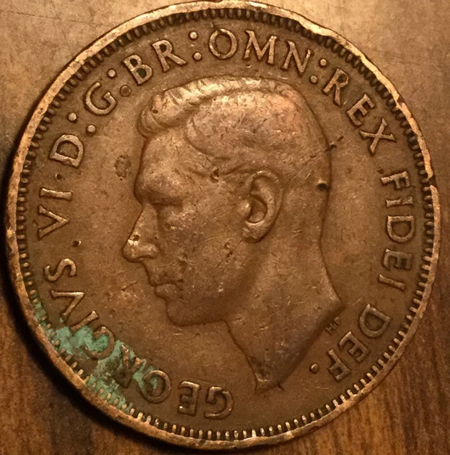 1949 UK GB Great Britain Half Penny Coin $2.68 - PicClick CA