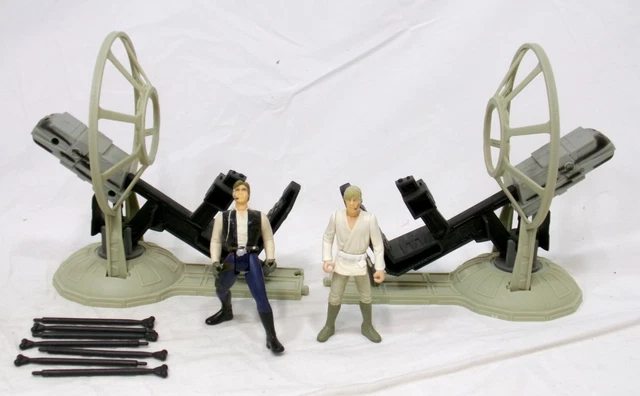 KENNER STAR WARS Power Of The Force Artillero Stations Han Solo ...