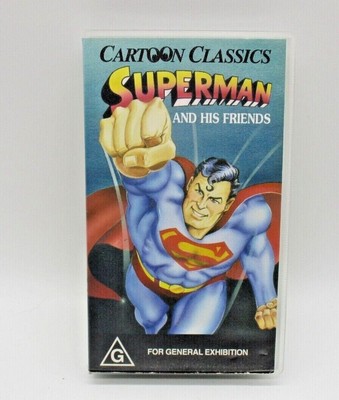 SUPERMAN AND HIS Friends VHS Cartoon Classics £10.01 - PicClick UK