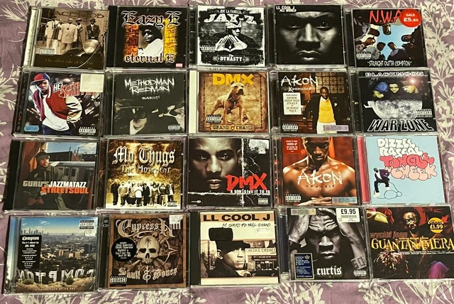 20 X Hip Hop Rap CD Bundle Mixed - Lot 9 - Cypress Hill - Easy E - NWA ...