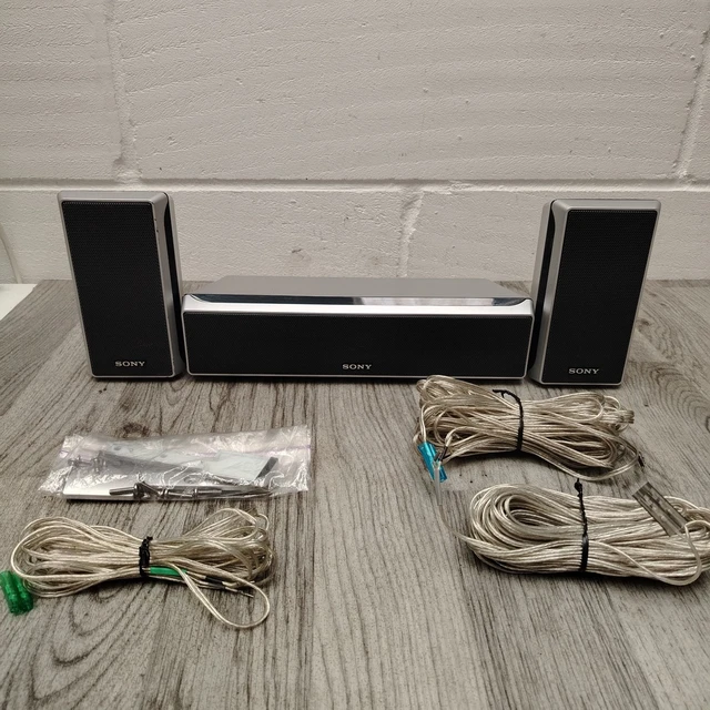 SONY SPEAKER SYSTEM SS-CT46 Centre SS-TS43B Surround Side Speakers ...