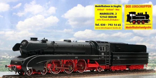 ROCO 62190: DB Dampflok BR 10 001, "Der schwarze Schwan" Epoche III, H0 ...