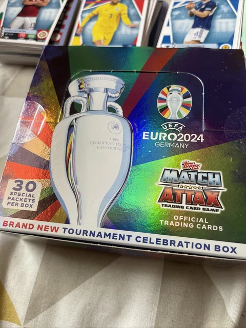 TOPPS OFFICIAL EURO 2024 Match Attax - Tournament Celebration Box £44. ...