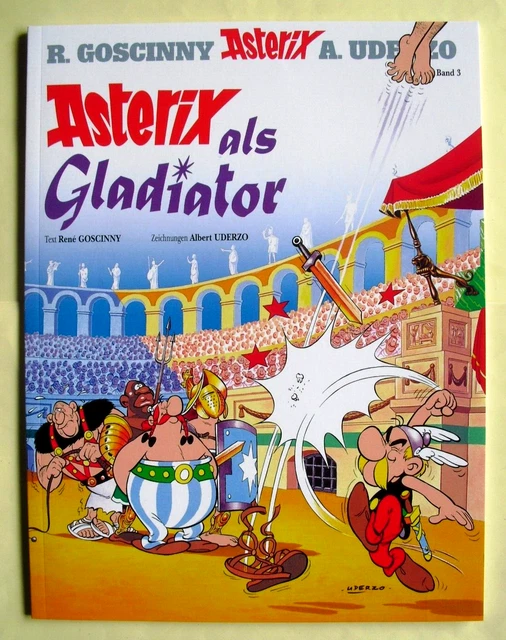ASTERIX & OBELIX neu + ungelesen Band 3 Asterix als Gladiator, 2023 EUR 4,00 - PicClick DE