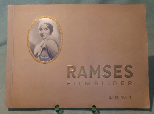 ALTES ZIGARETTEN Album "Ramses Filmbilder Album 3", ca. 1930 Film ...