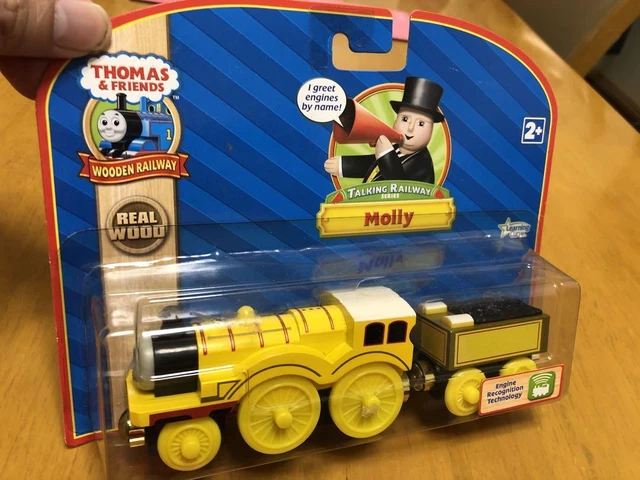 THOMAS THE TANK Engine Molly Wooden Rail Series Gold Plated RC2 No ...