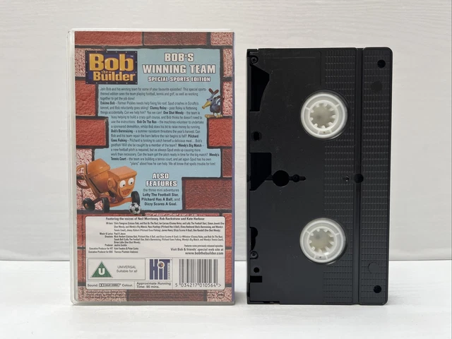 BOB THE BUILDER - Bobs Winning Team Special Sport Edition - Vhs Tape £7 ...
