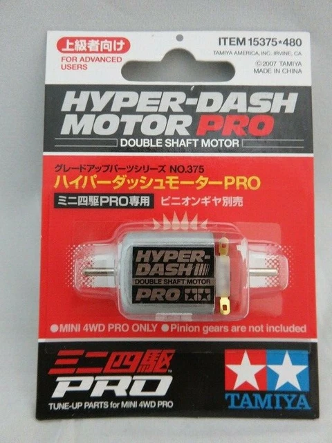 TAMIYA 15375 MINI 4WD HYPER-DASH MOTOR PRO (Double Shaft Motor) £5.23 ...