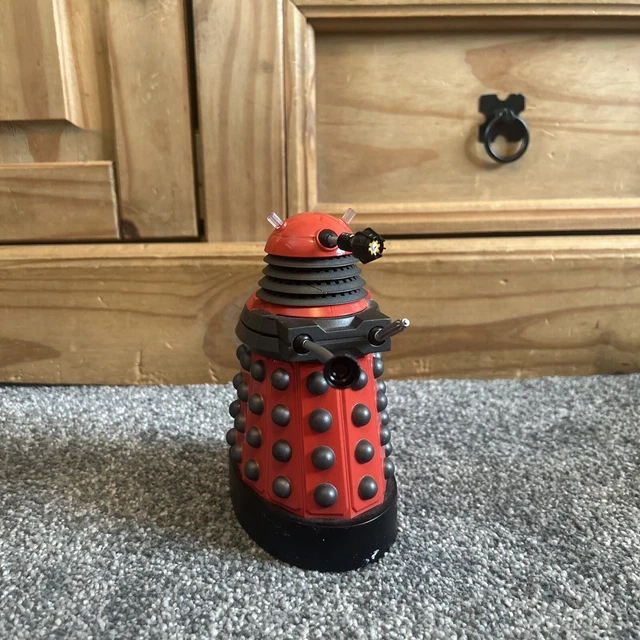 DOCTOR WHO RED 15cm Dalek BBC Terry Nation 1963 - 2010, Season 5 £12.00 ...