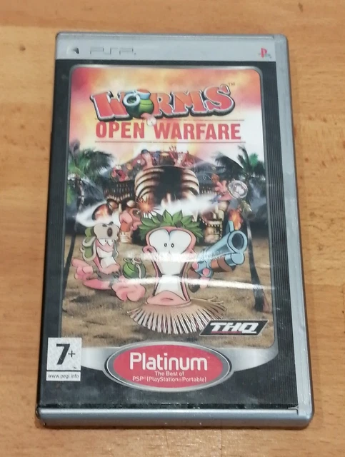 WORMS OPEN WARFARE Platinum PSP UMD PlayStation PSP Video Game UK Release £0.99 - PicClick UK