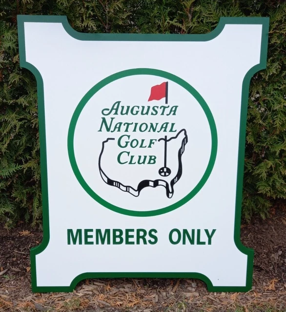 2023 MASTERS SIGN Augusta National Golf Club $304.00 - PicClick CA