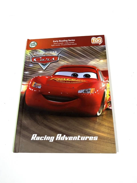 DISNEY PIXAR CARS Racing Adventures Leap Frog TAG Reading System Book £ ...
