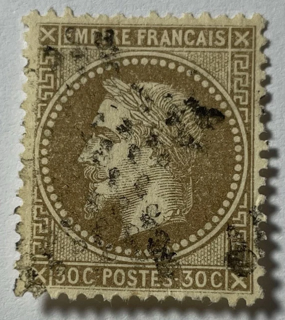 TIMBRE DE FRANCE n30 oblitéré Napoléon 3 - 1867 EUR 5,00 - PicClick FR
