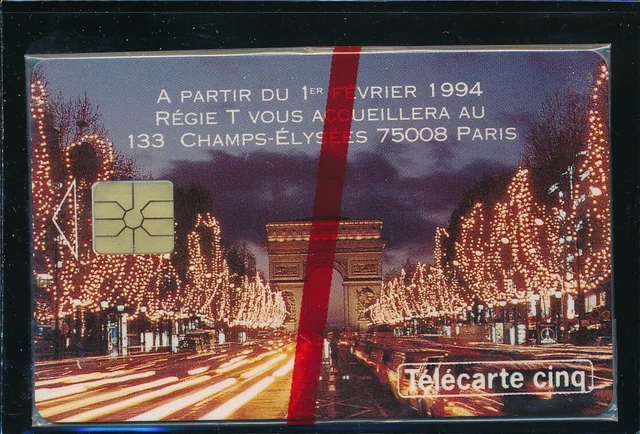 TÉlÉcarte 5 UnitÉs G46 Neuve Sous Blister Ref Cin423 Eur 3,99 - Picclick Fr