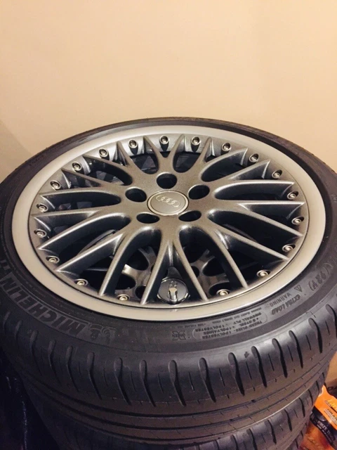 GENUINE AUDI BBS SPEEDLINE Split Rim 18" ALLOY WHEELS £585.00 - PicClick UK