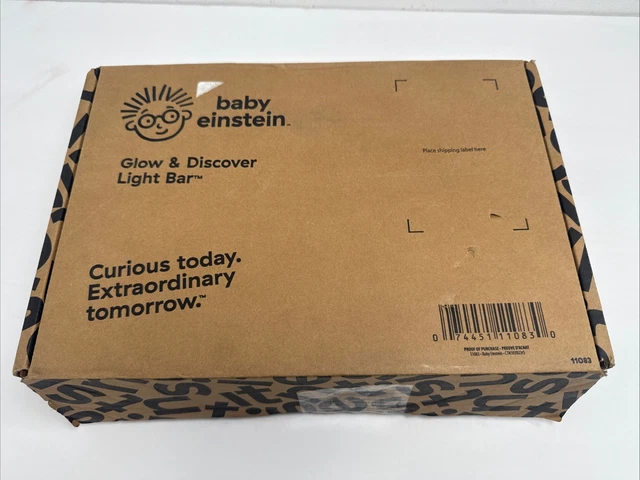 NEW BABY EINSTEIN Glow & Discover Light Bar Musical Toy Age 3+ Month, 3 ...
