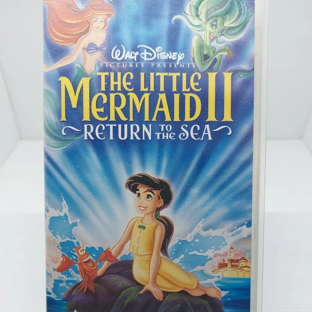 THE LITTLE MERMAID II : Return To The Sea (Children's Vhs Video) Walt ...